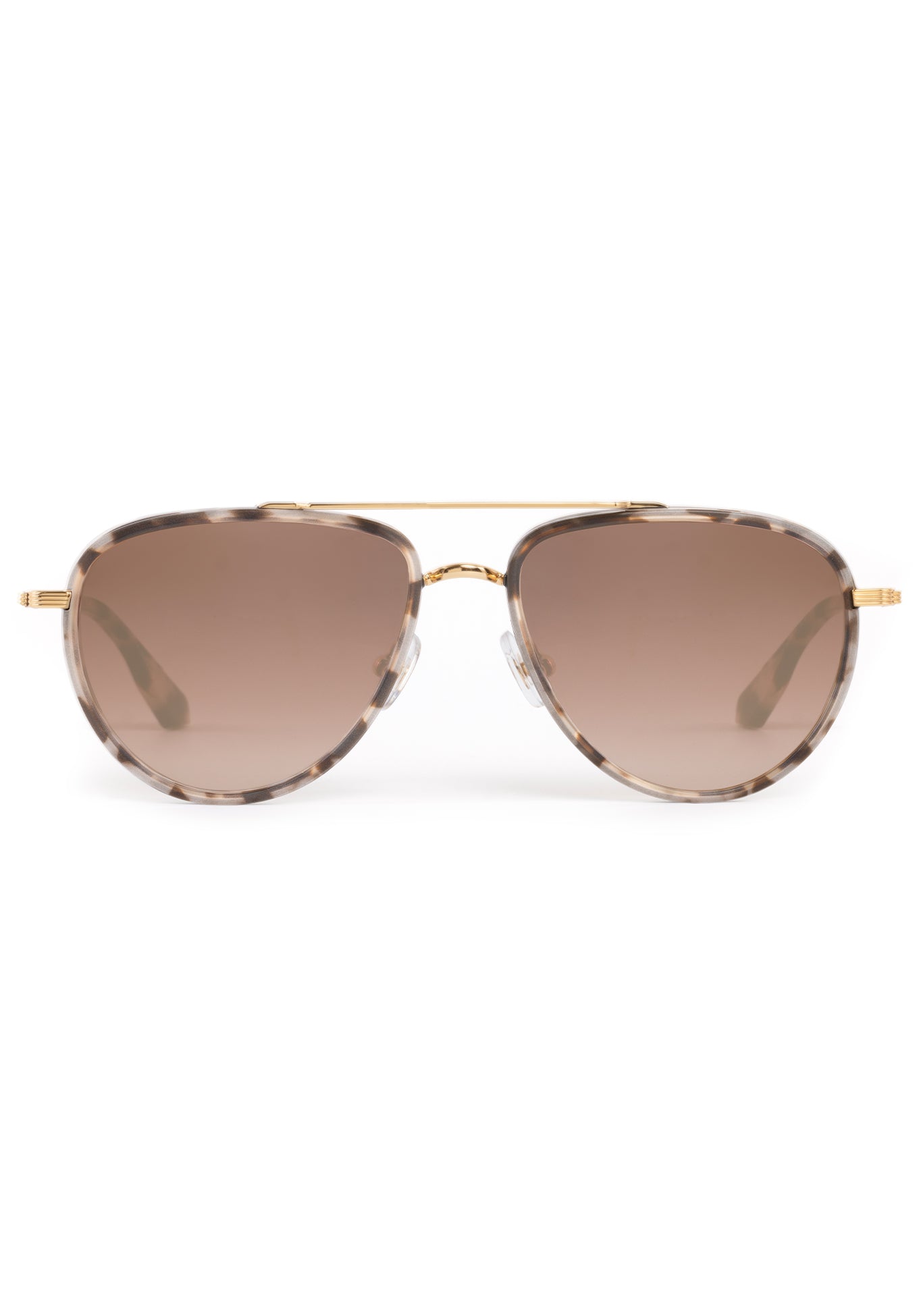 COLEMAN | 24K Matte Black + Matte Sunday Tortoise Mirrored | KREWE